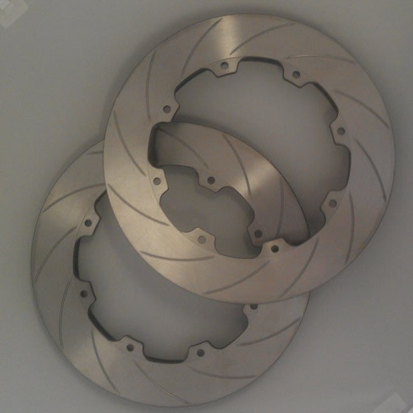 Nissan GTR Replacement AP Grooved Discs – Godspeed Brakes