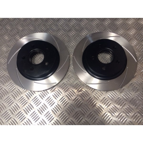 Civic Type R EP3 Rear 6 Groove Discs – Godspeed Brakes