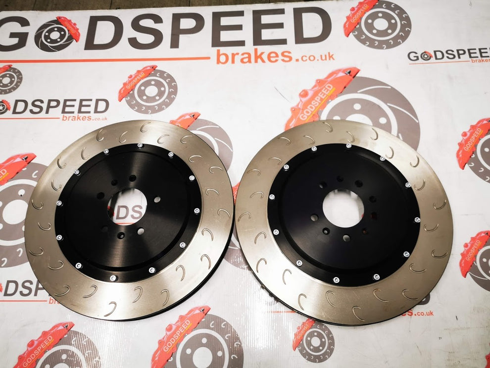 308 GTI Front 2 Piece Discs and Bells – Godspeed Brakes